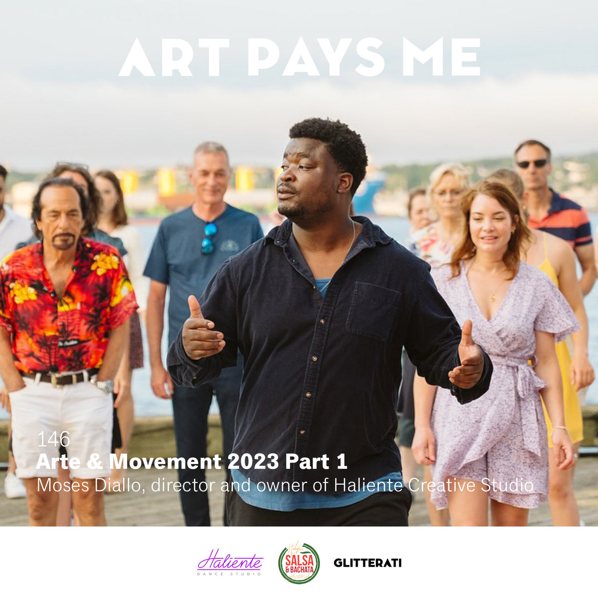 Arte & Movement 2023 Part 1: Moses Diallo, director and owner of Halie ...