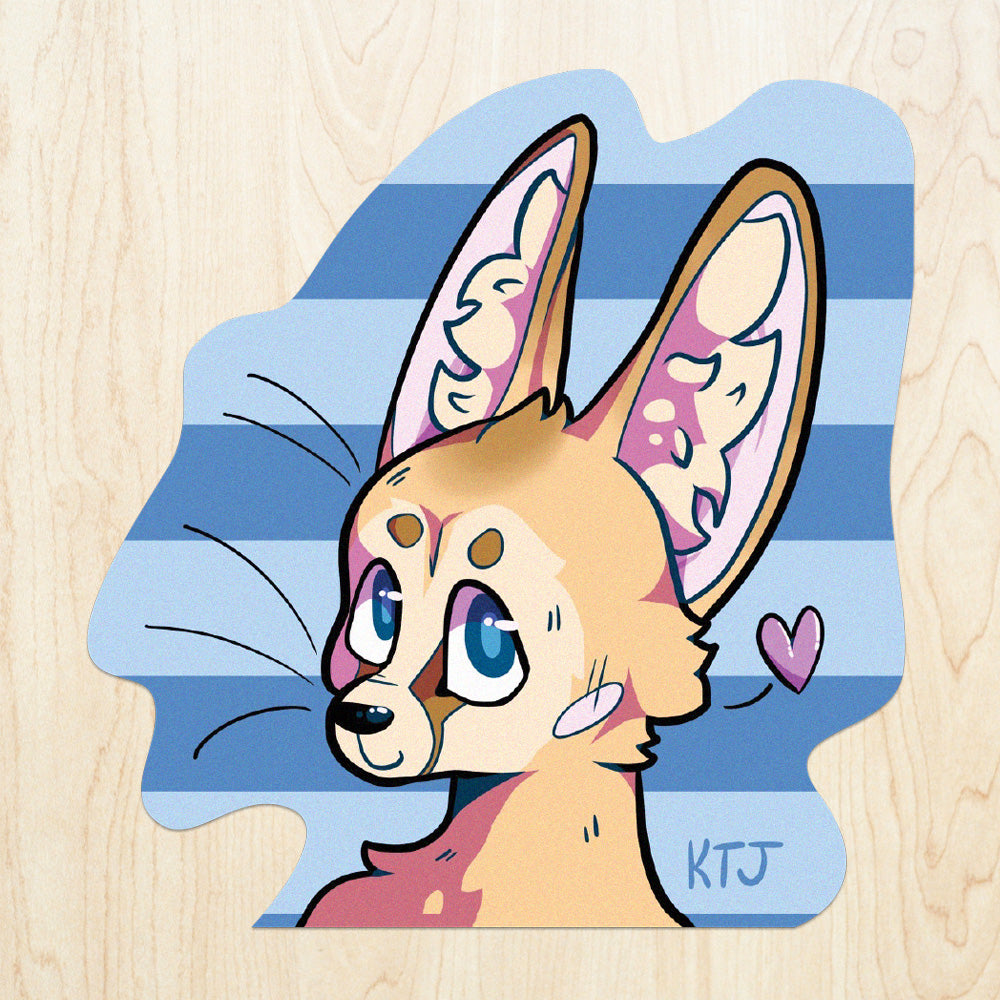 Ears Sticker | Art Pays Me